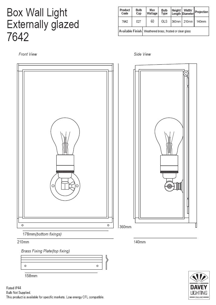 Box Wall Light - Studio Kvänum Oslo AS